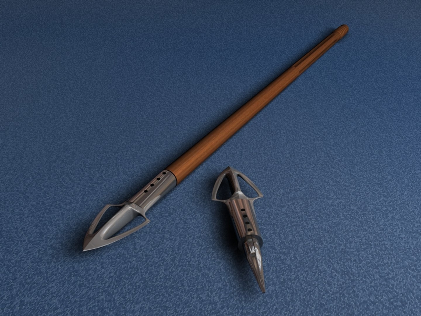 spears weapon 3d model