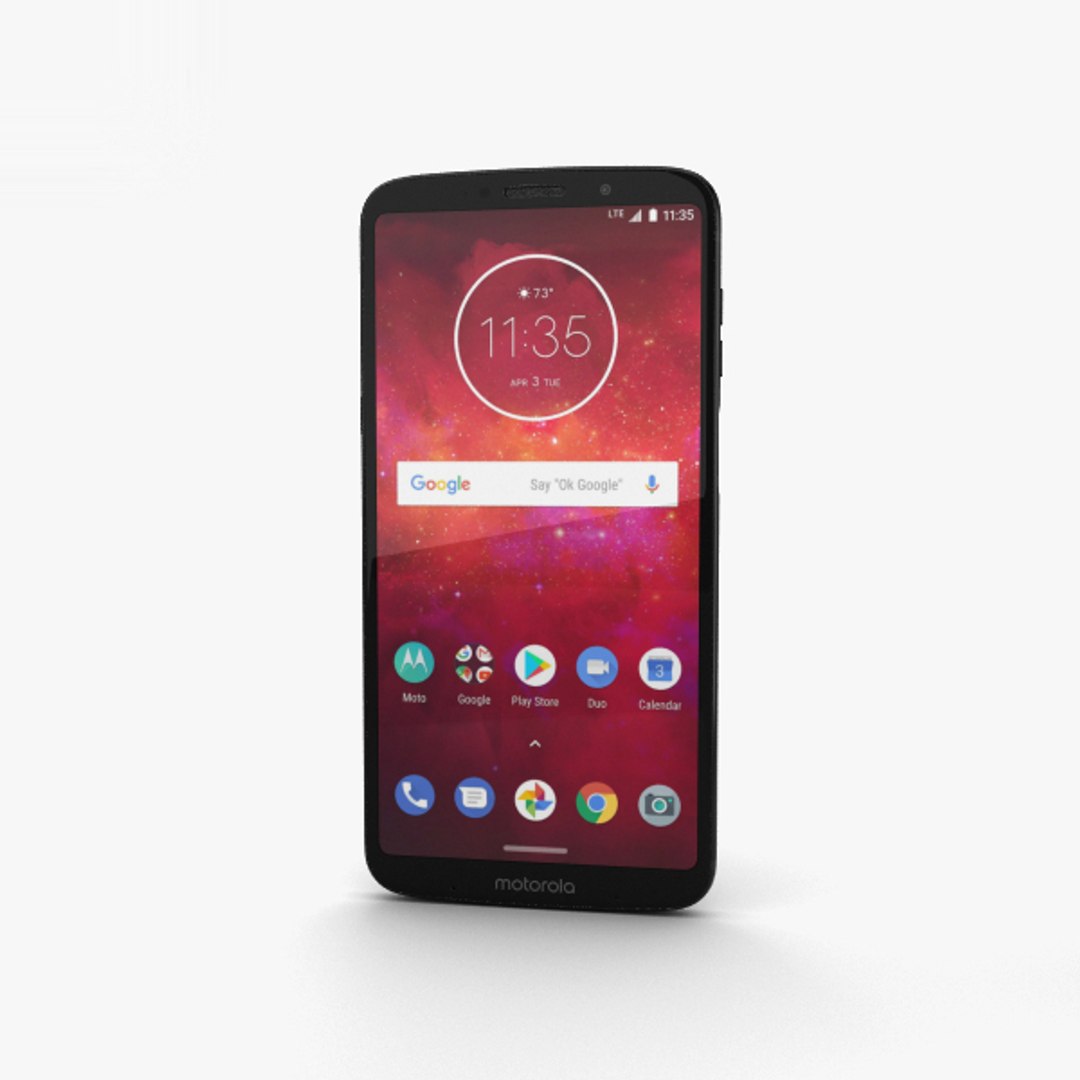 3D motorola z3 z model - TurboSquid 1448821