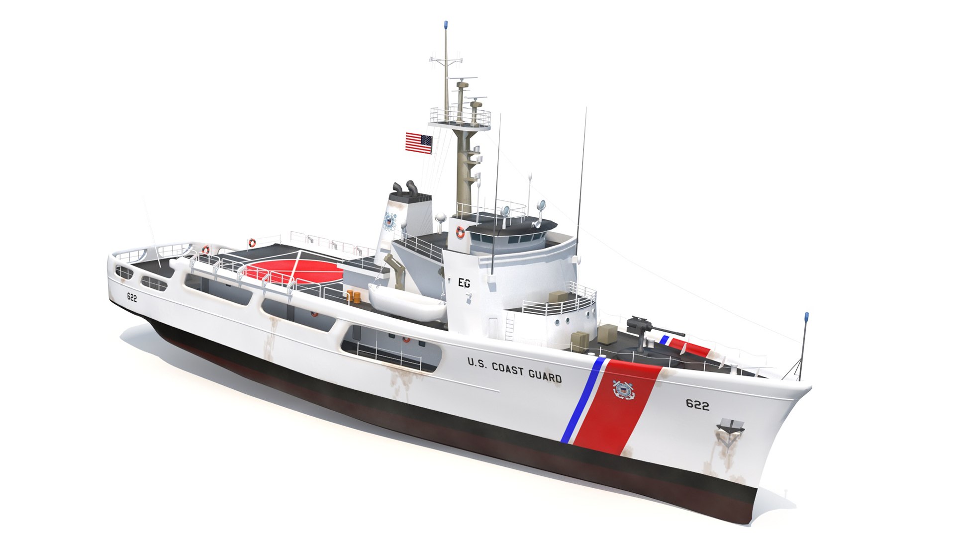 3d Model Coast Guard Wmec 210