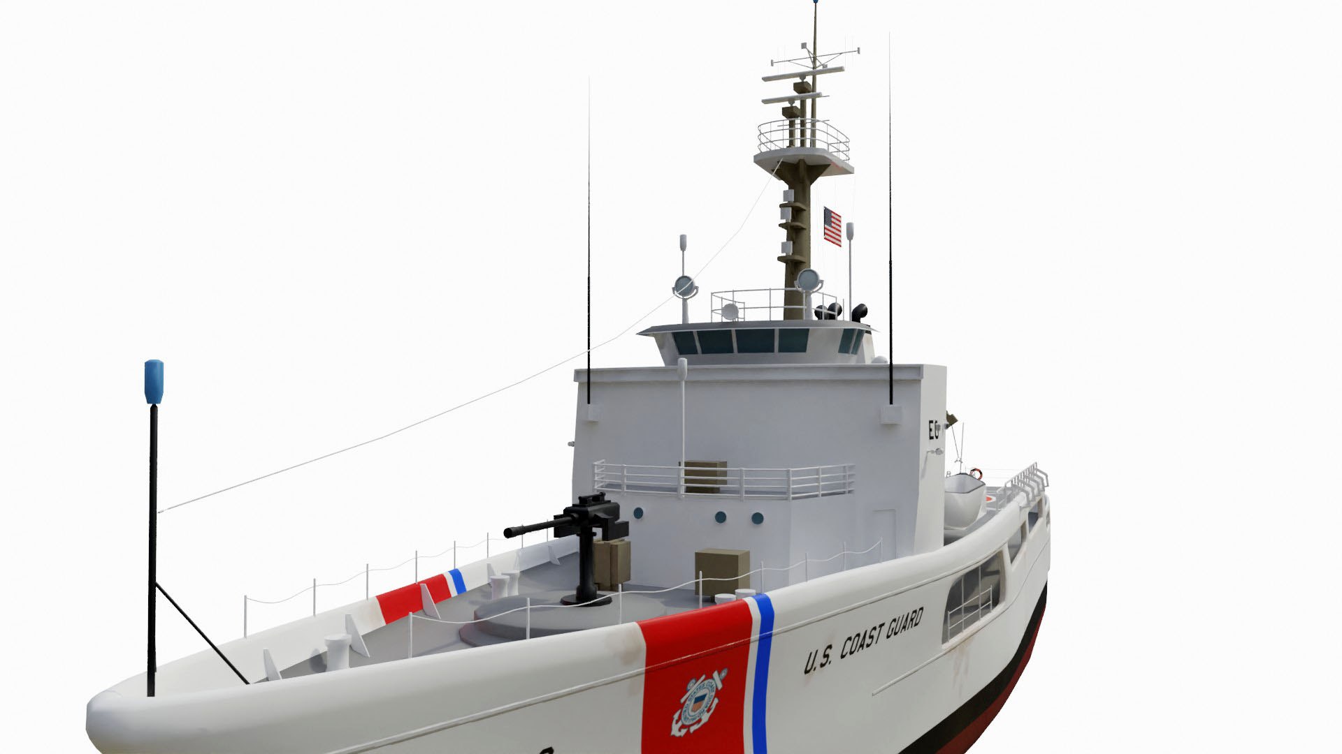 3d Model Coast Guard Wmec 210