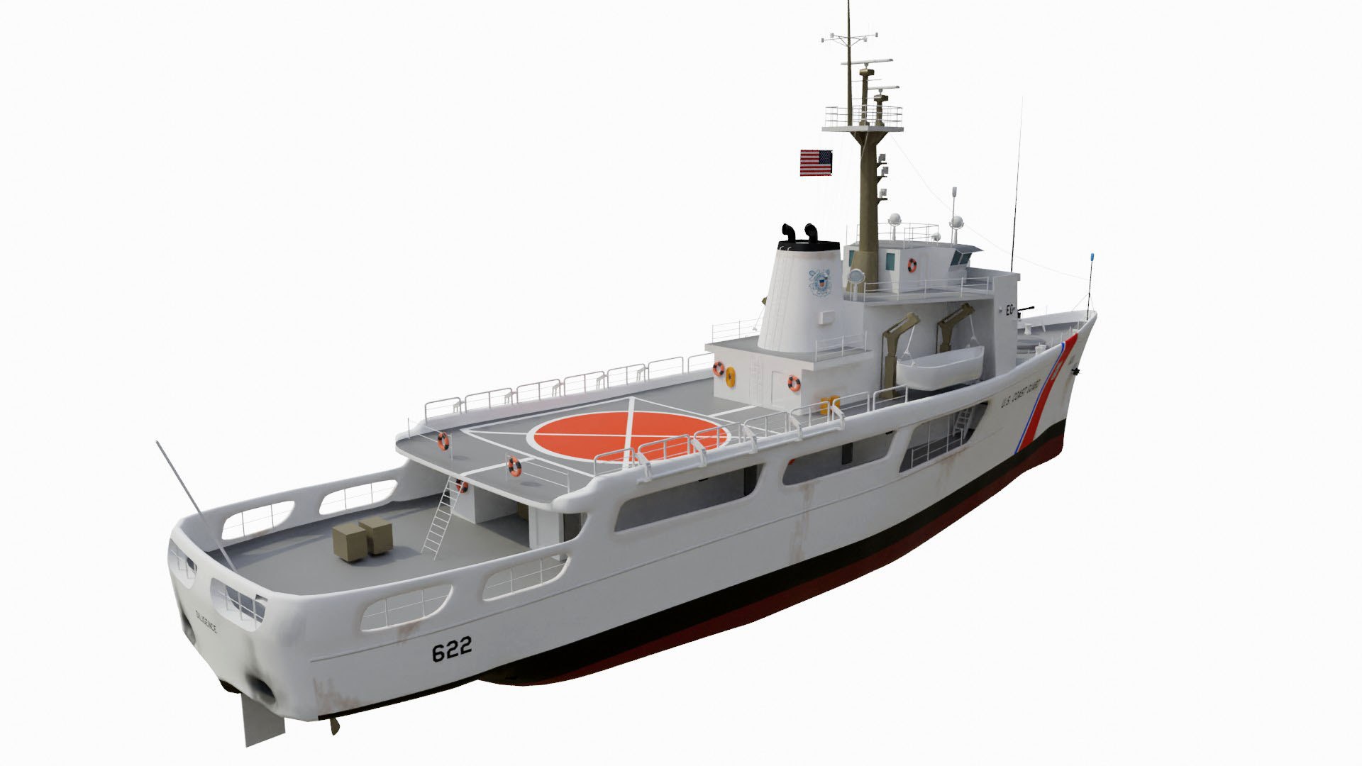 3d Model Coast Guard Wmec 210
