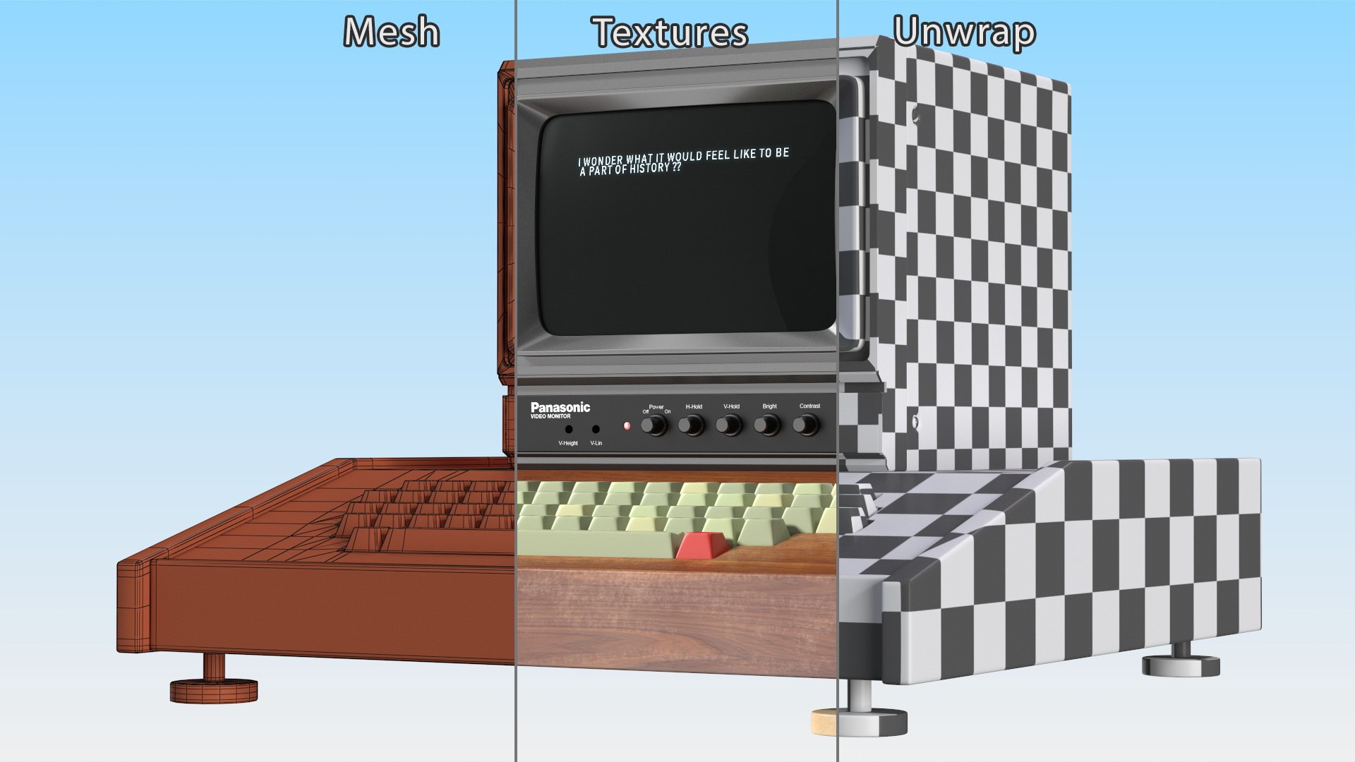 3D Vintage Personal Computer Apple 1 Model - TurboSquid 2060148