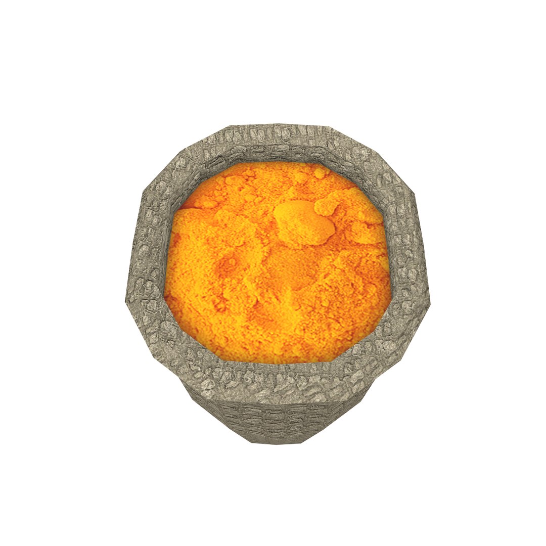 Turmeric 3D model - TurboSquid 2130515