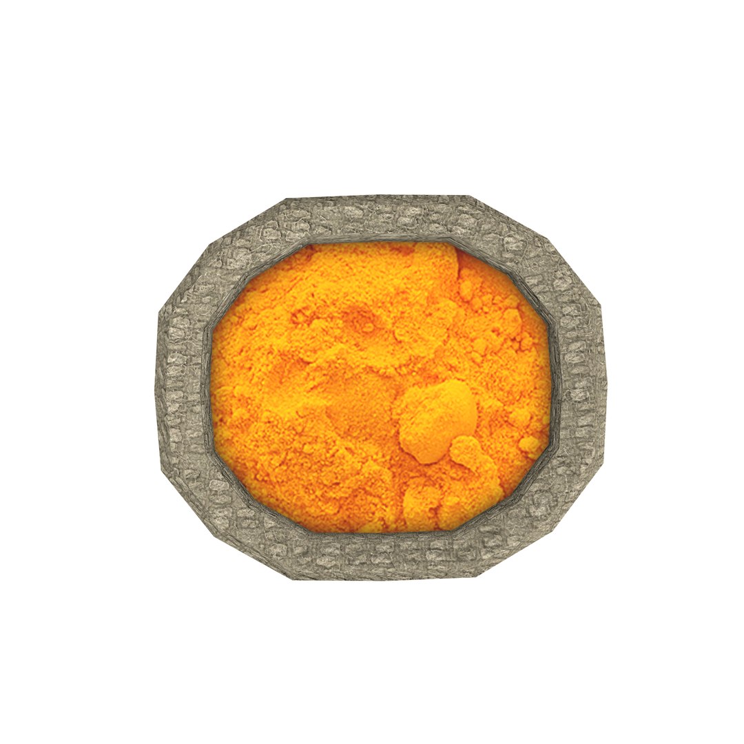 Turmeric 3D model - TurboSquid 2130515
