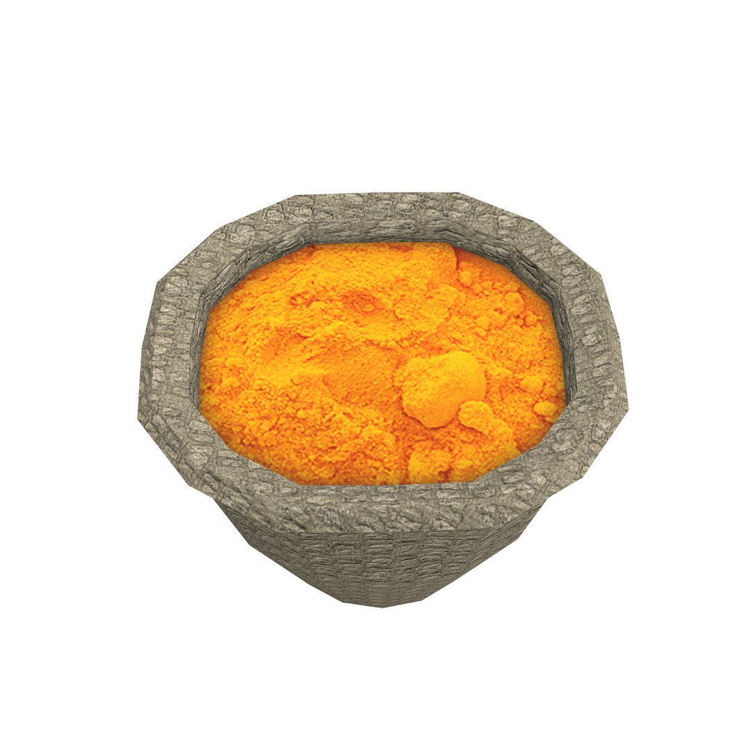 Turmeric 3D model - TurboSquid 2130515