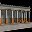 Roman Temple 3d C4d