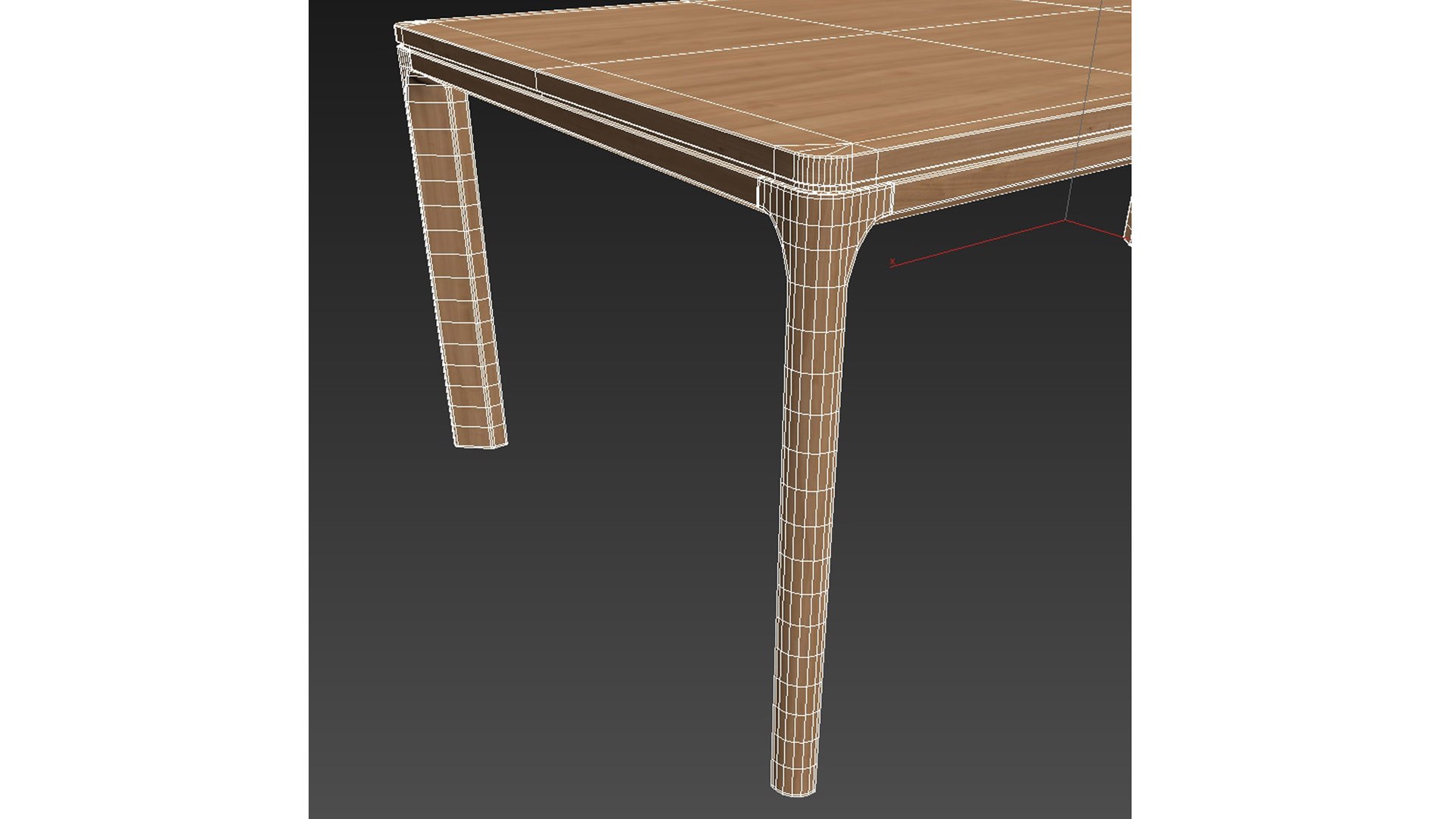 Universal Furniture Casual Malone Dining Table 3D Model - TurboSquid 2259185