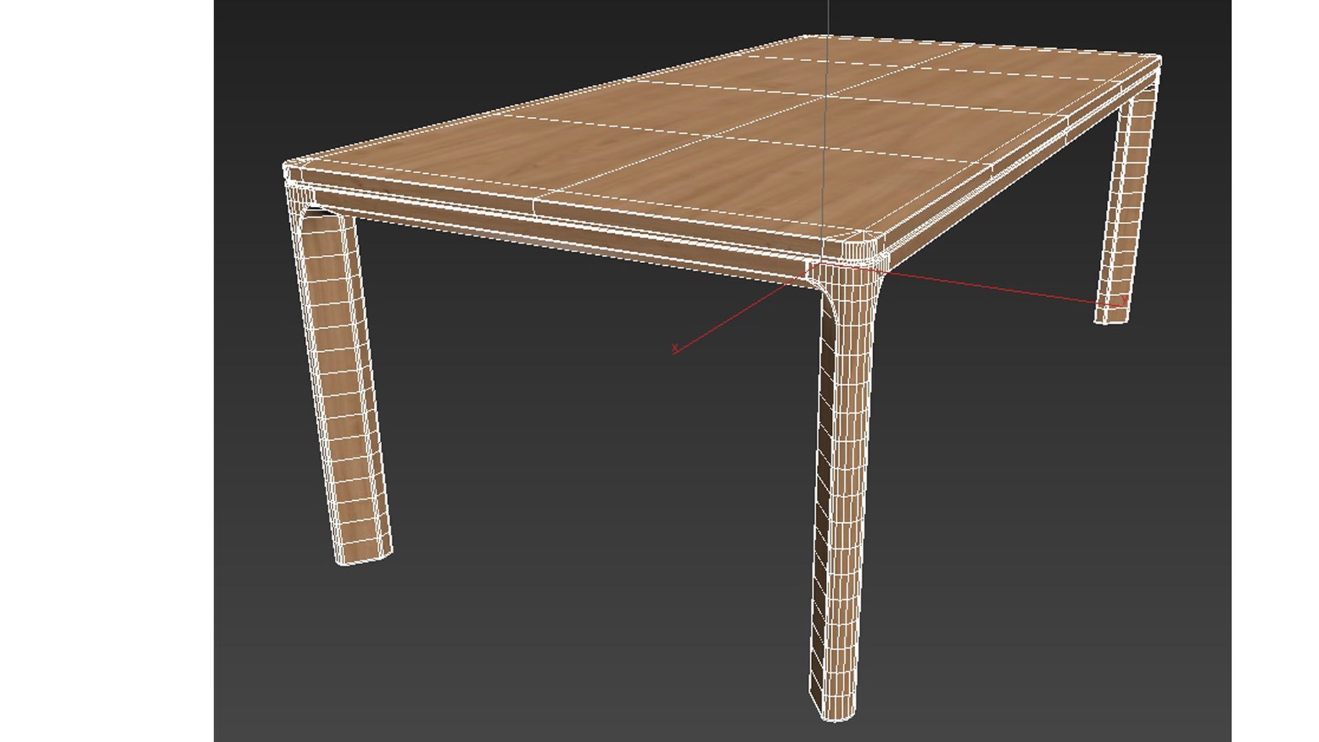 Universal Furniture Casual Malone Dining Table 3D Model - TurboSquid 2259185