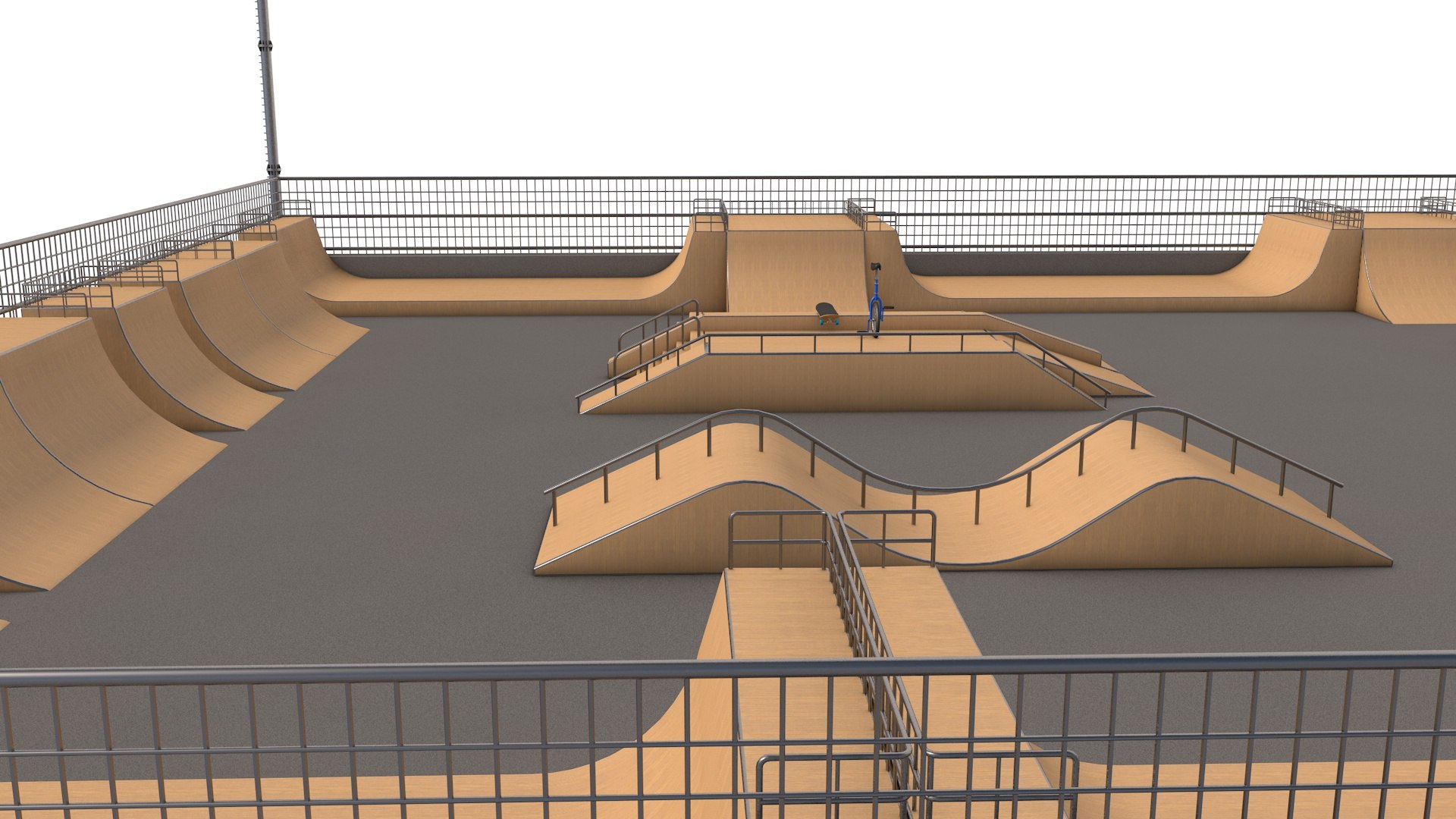 3D Model Skate Park - TurboSquid 1912942