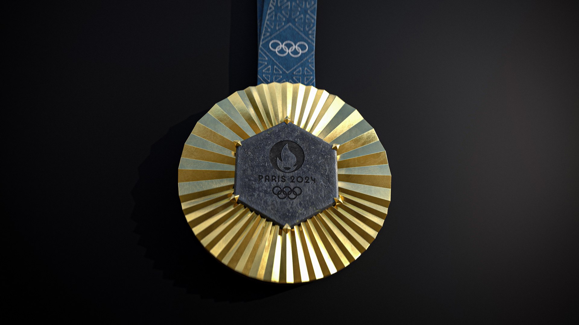 3D Olympic Gold Medal - TurboSquid 2307680