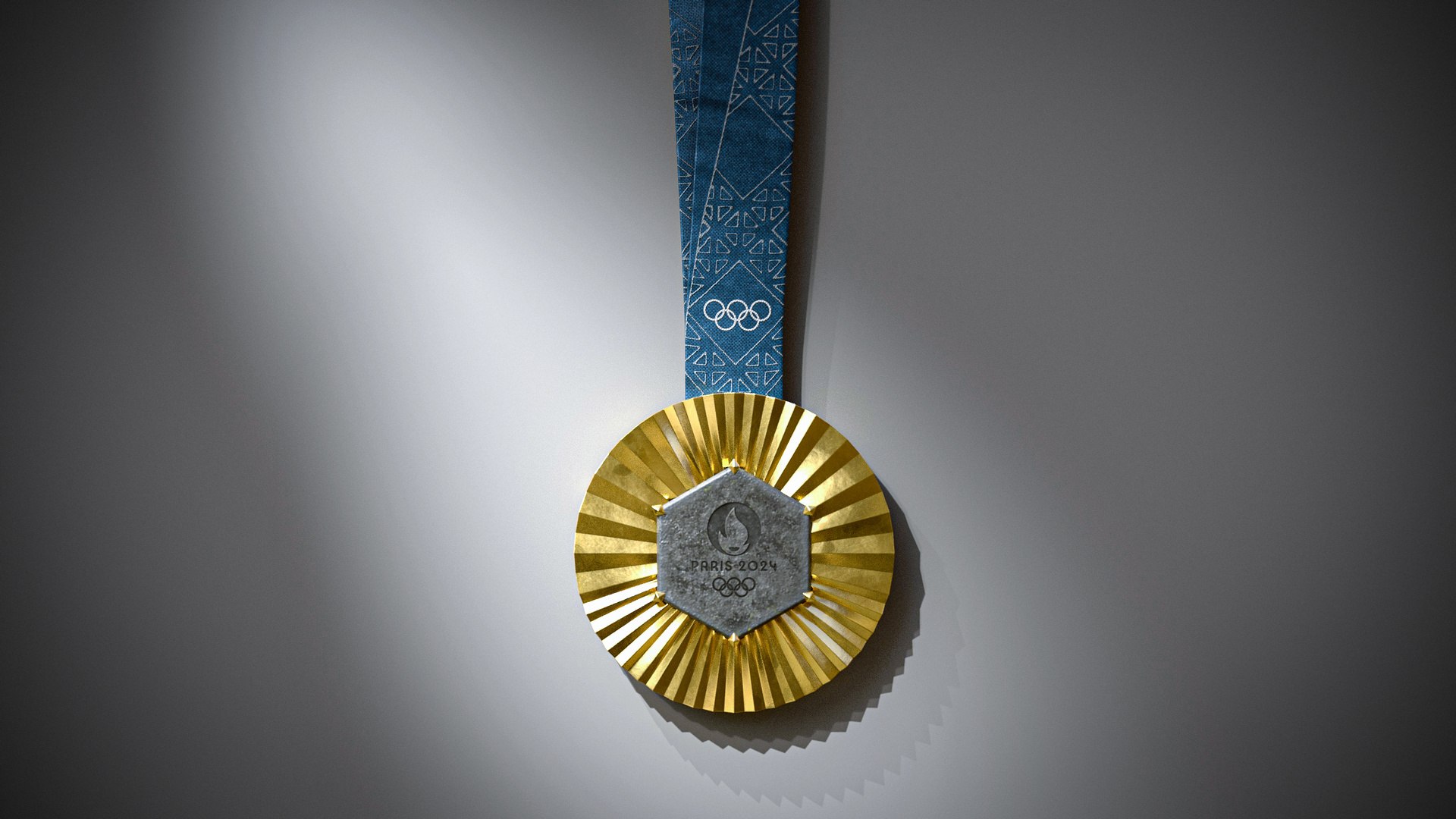 3D Olympic Gold Medal - TurboSquid 2307680
