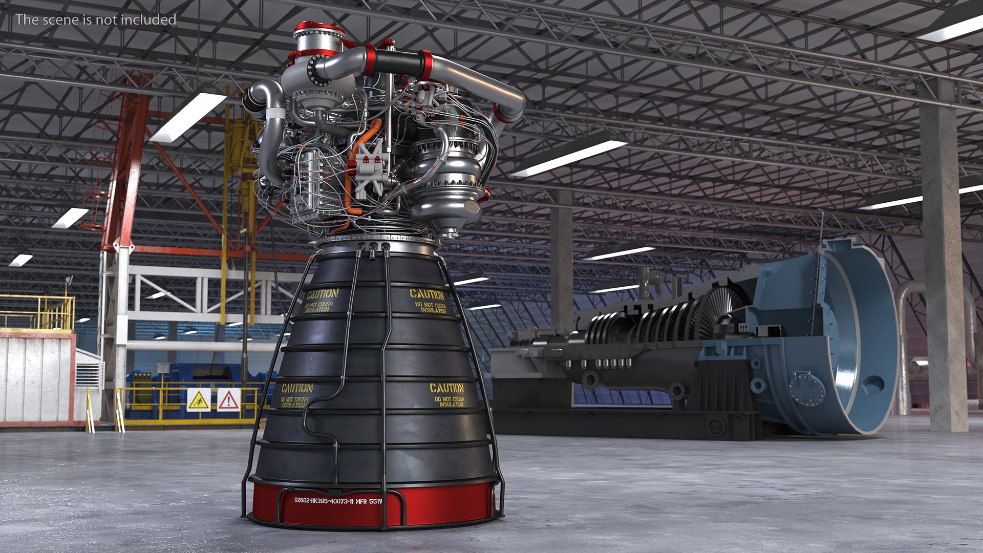 Rocket Engine RS 25 Rocket System 25 3D - TurboSquid 2059206