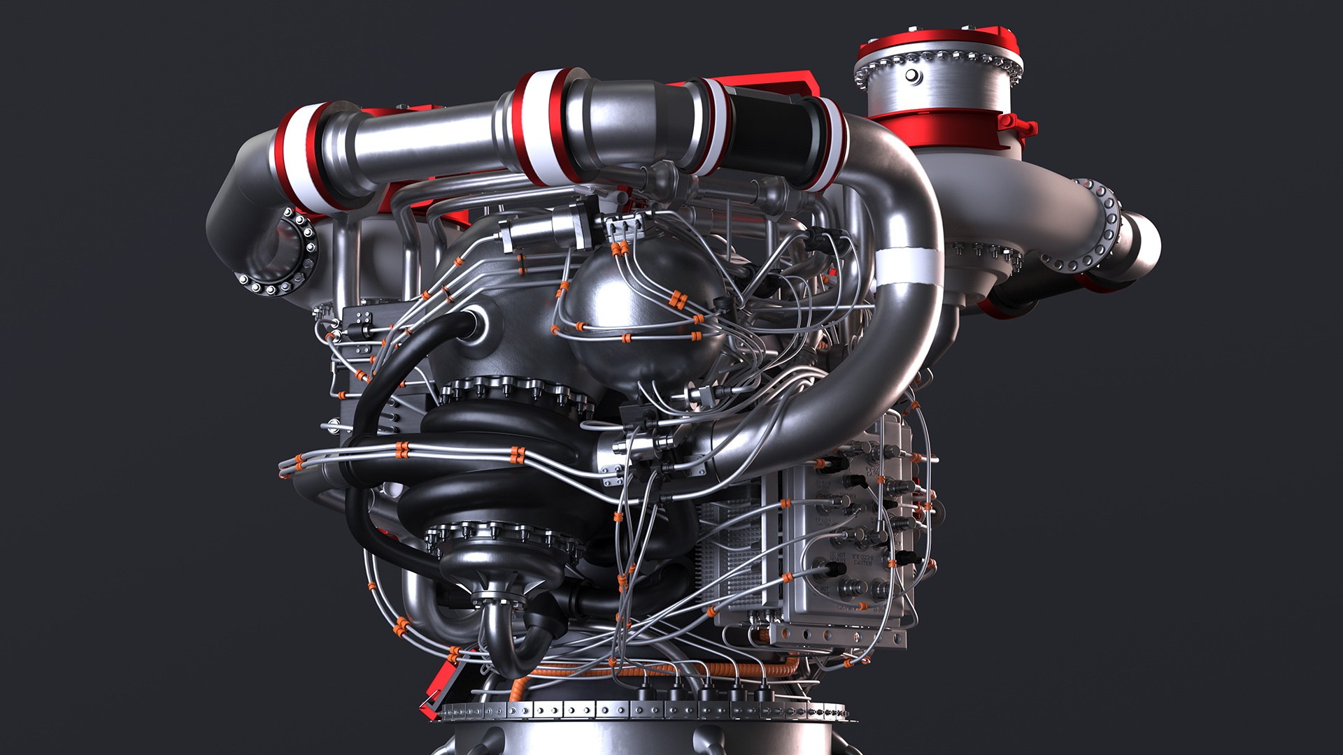 Rocket Engine RS 25 Rocket System 25 3D - TurboSquid 2059206