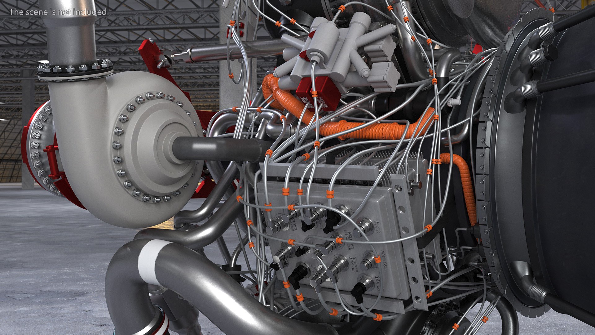 Rocket Engine RS 25 Rocket System 25 3D - TurboSquid 2059206