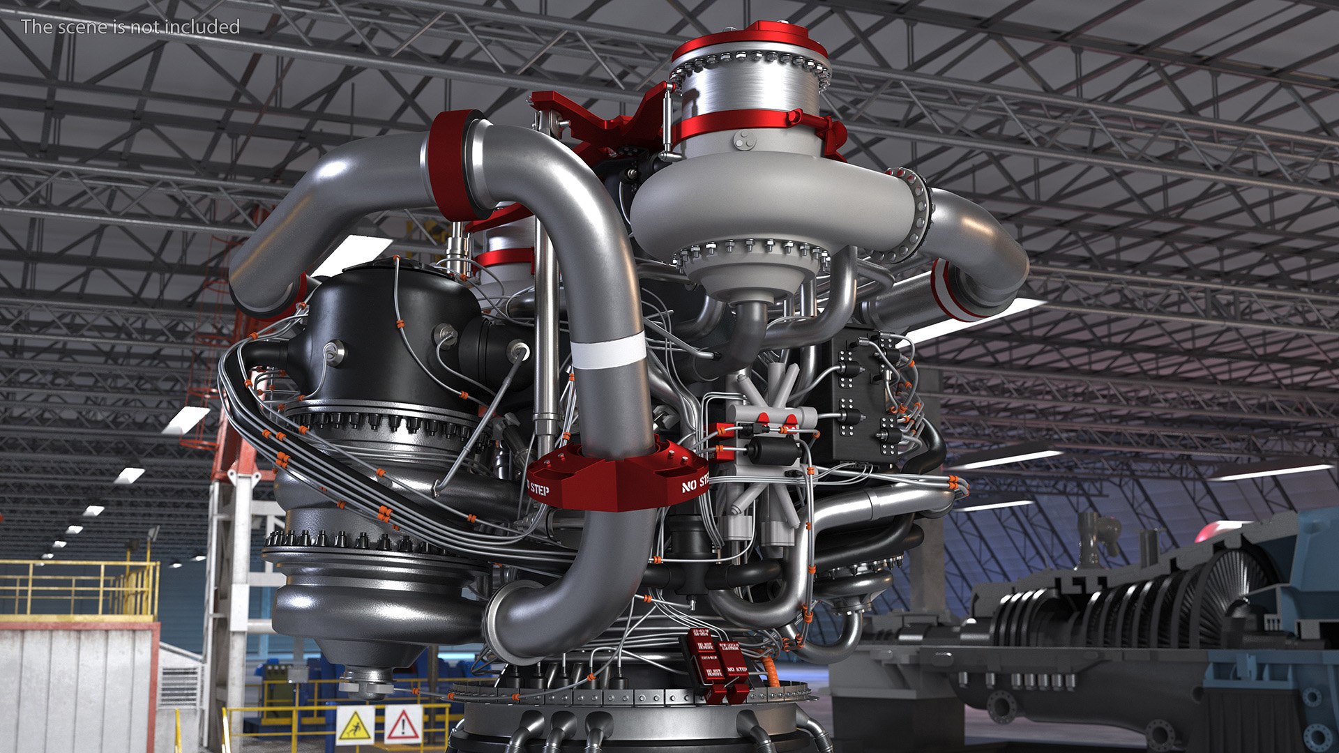 Rocket Engine RS 25 Rocket System 25 3D - TurboSquid 2059206