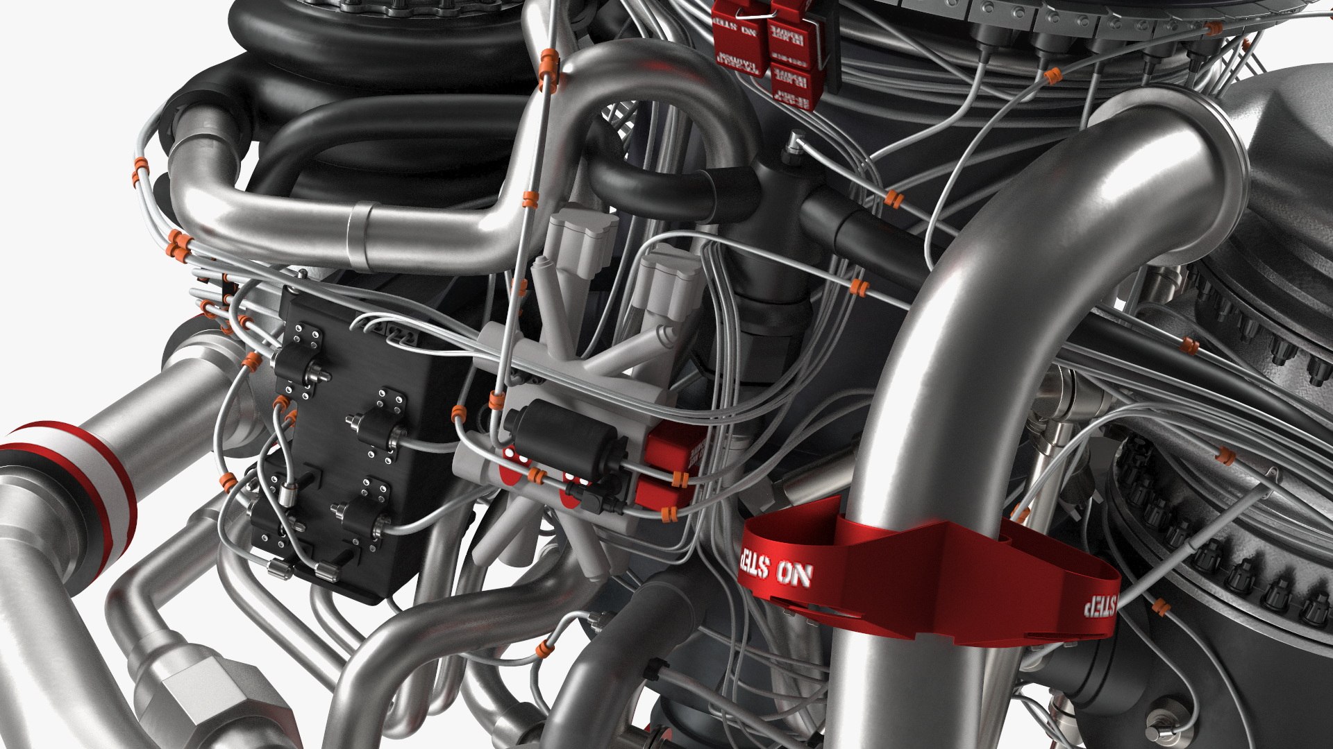 Rocket Engine RS 25 Rocket System 25 3D - TurboSquid 2059206