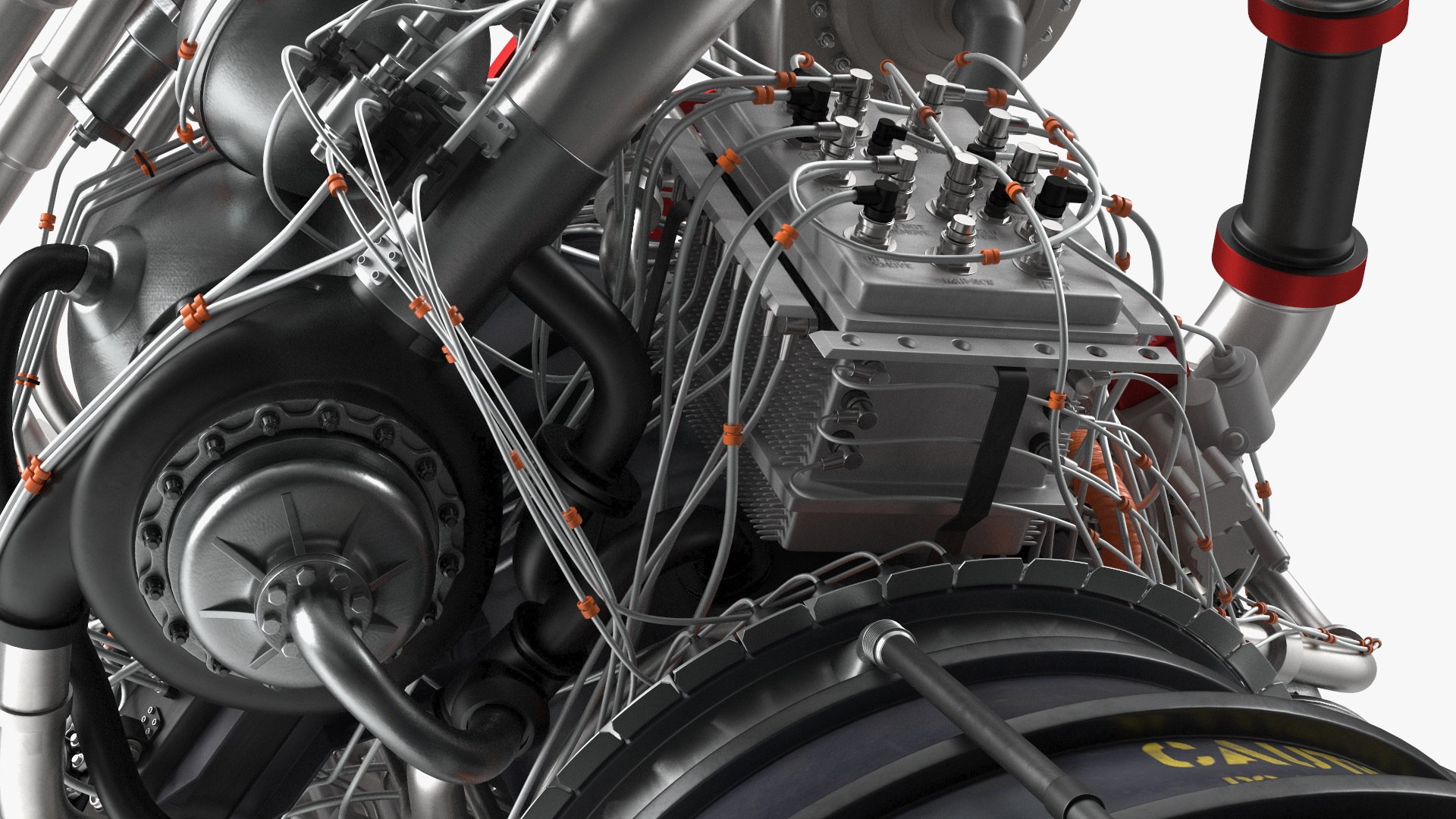 Rocket Engine RS 25 Rocket System 25 3D - TurboSquid 2059206