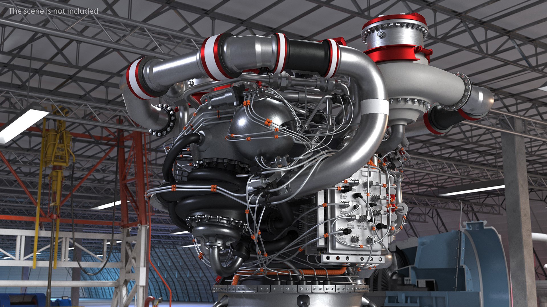 Rocket Engine RS 25 Rocket System 25 3D - TurboSquid 2059206