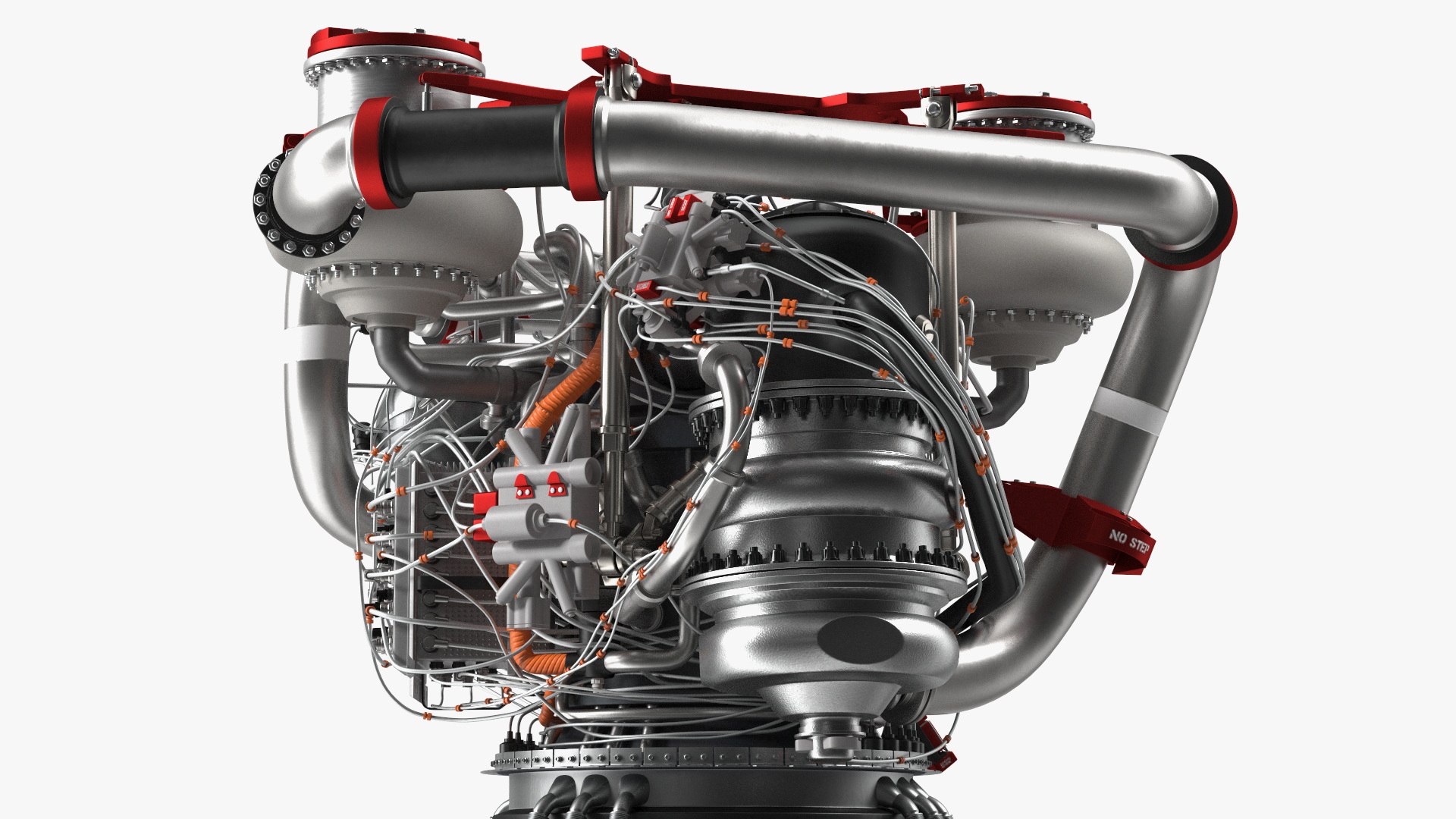 Rocket Engine RS 25 Rocket System 25 3D - TurboSquid 2059206