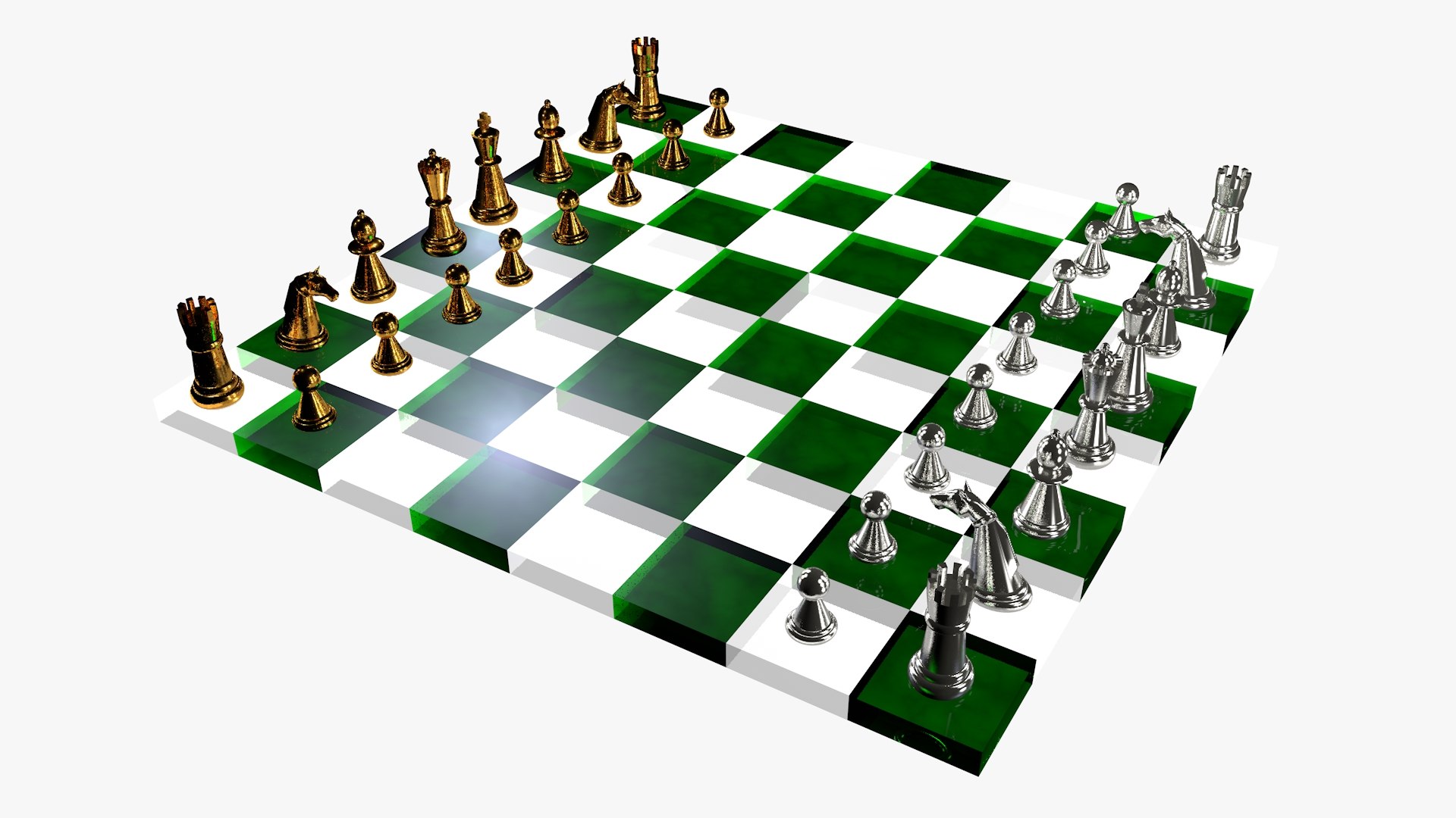 Scacchi Scacchiera 3D Model - TurboSquid 1681083