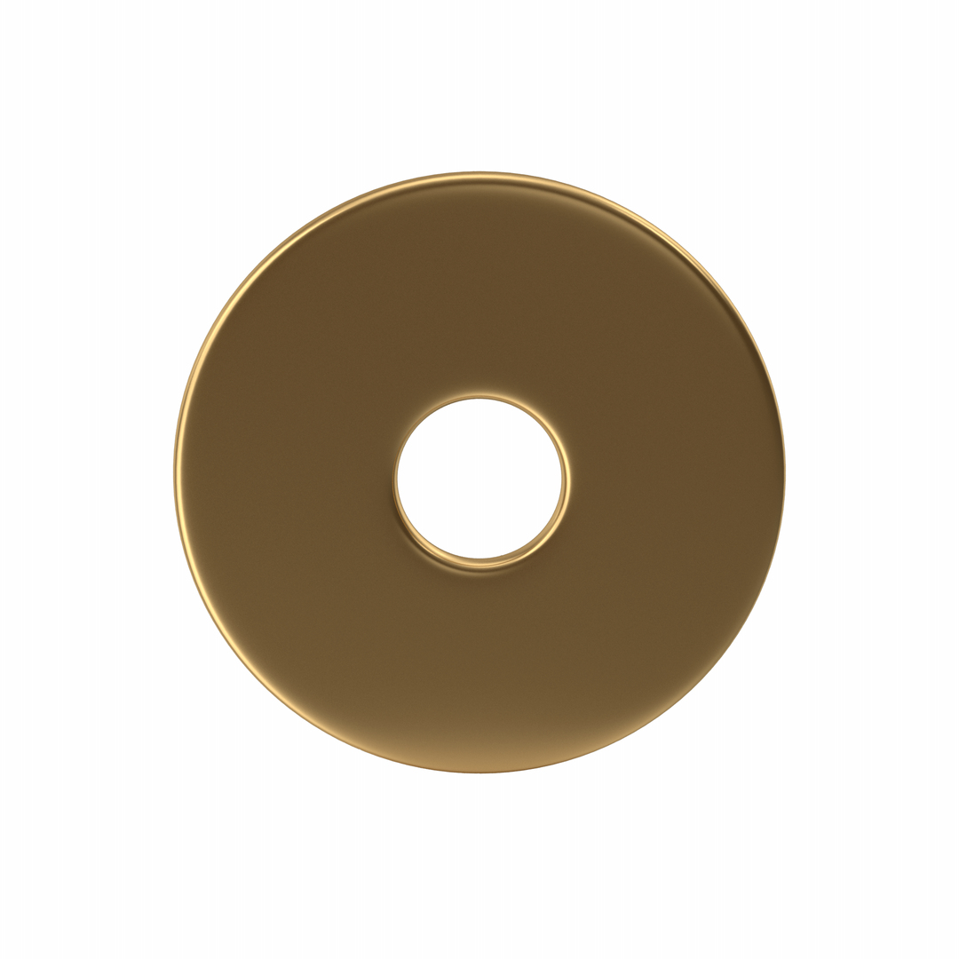 Gold Metal Washer Model - TurboSquid 2003766