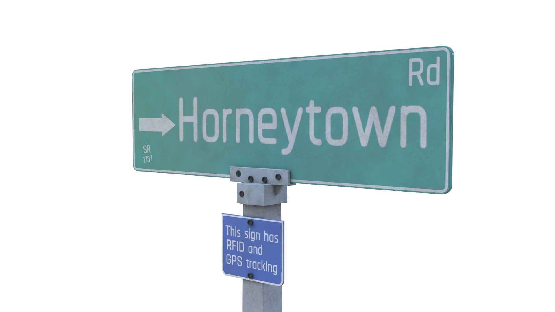 Street Sign Model - TurboSquid 1670054