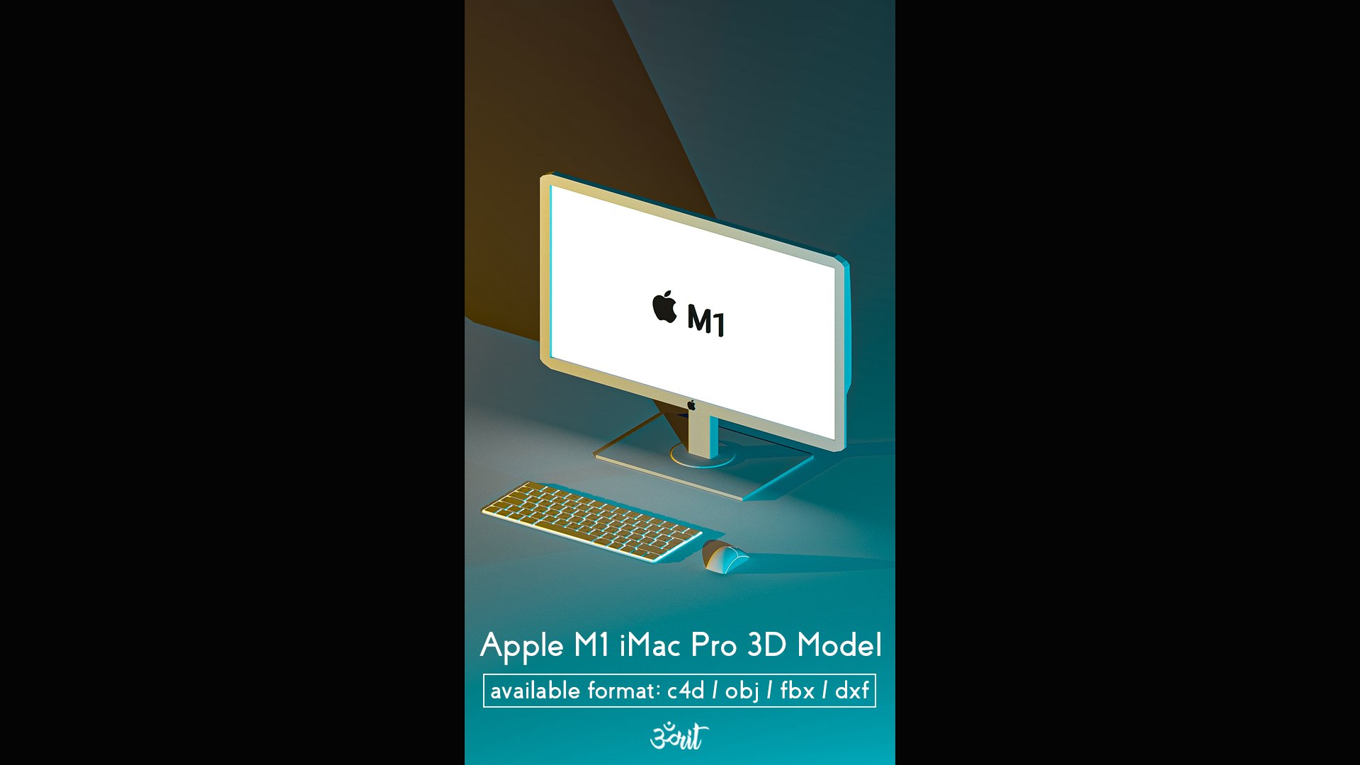 Apple M1 IMac Pro 3D Model 3D - TurboSquid 1804481