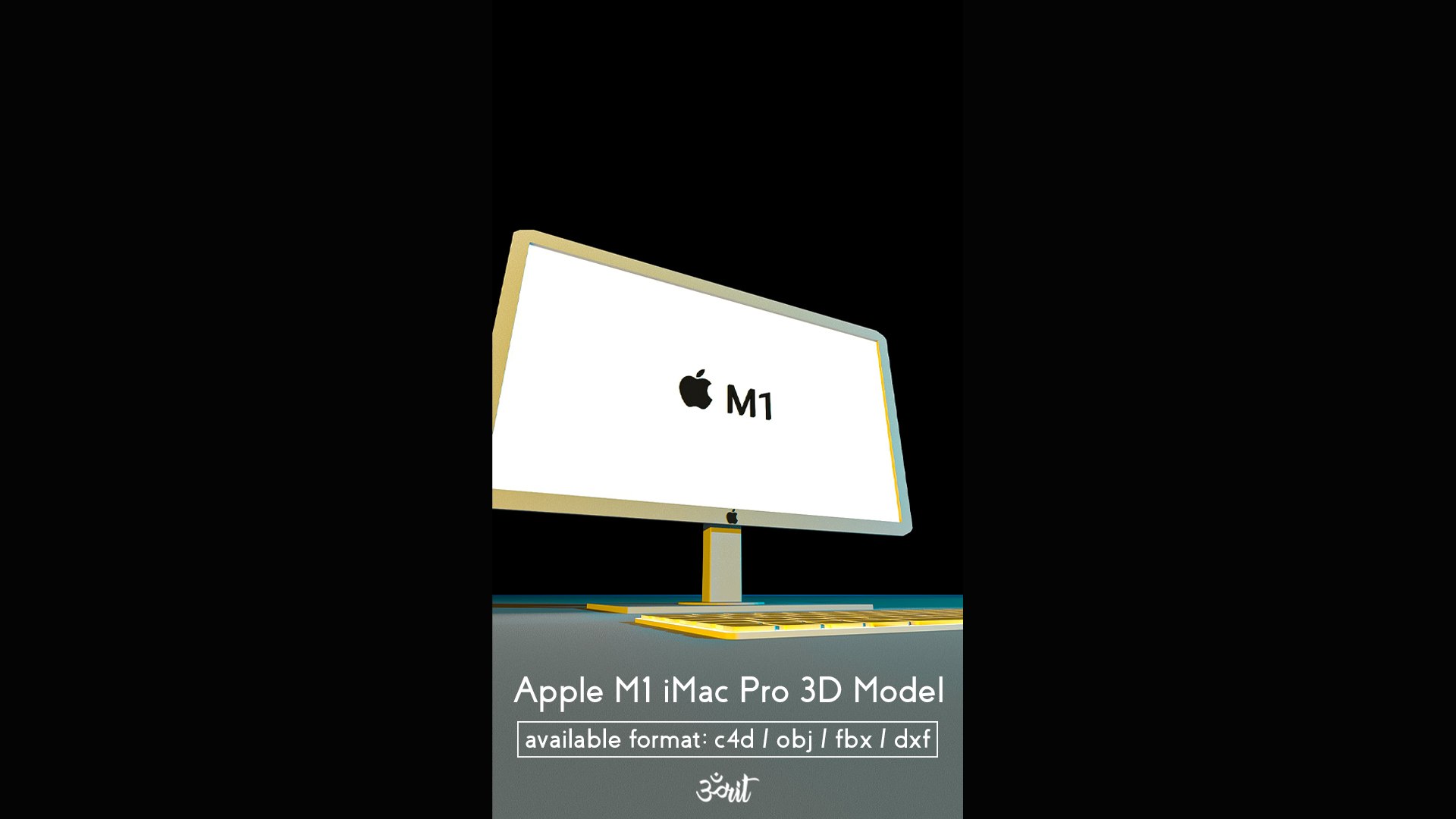 Apple M1 IMac Pro 3D Model 3D - TurboSquid 1804481