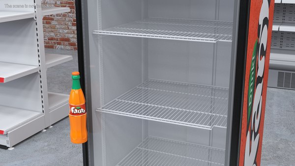 modelo 3d Nevera Fanta - TurboSquid 2145554