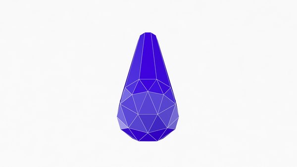 Drop Gemstone - Printable 3D model - TurboSquid 1721619