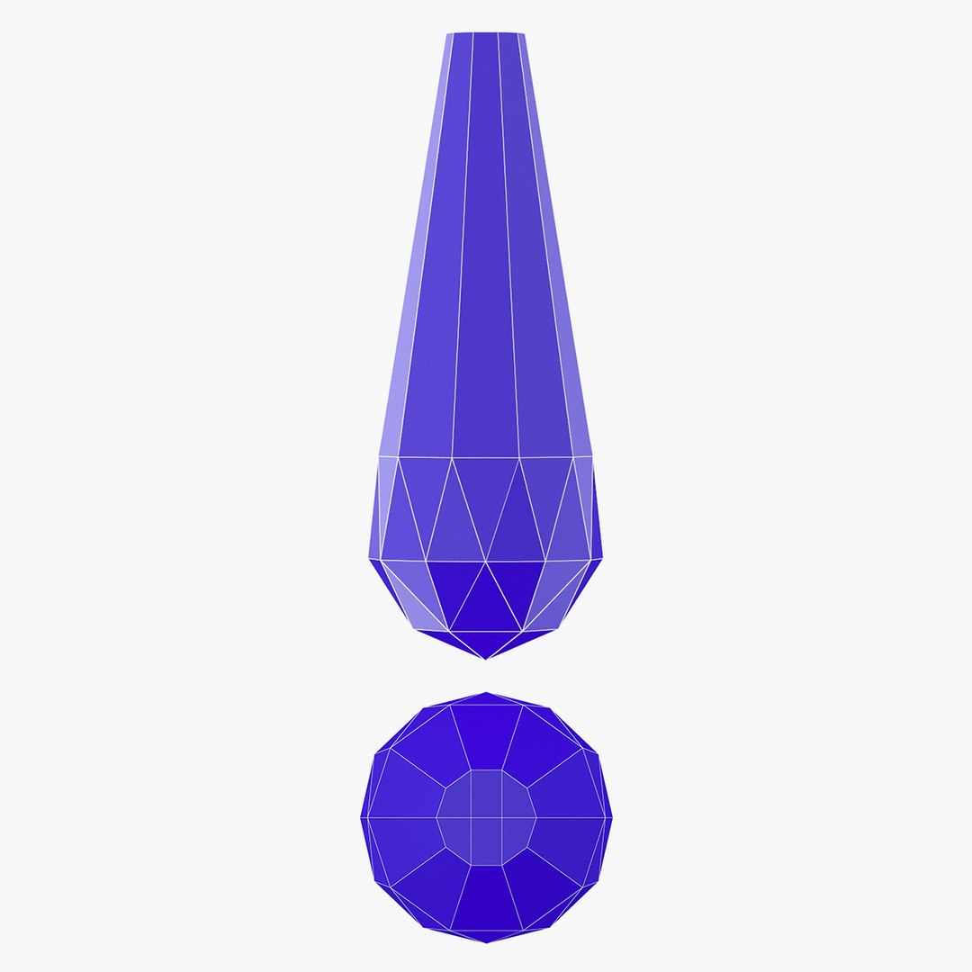 Drop Gemstone - Printable 3D Model - TurboSquid 1721619