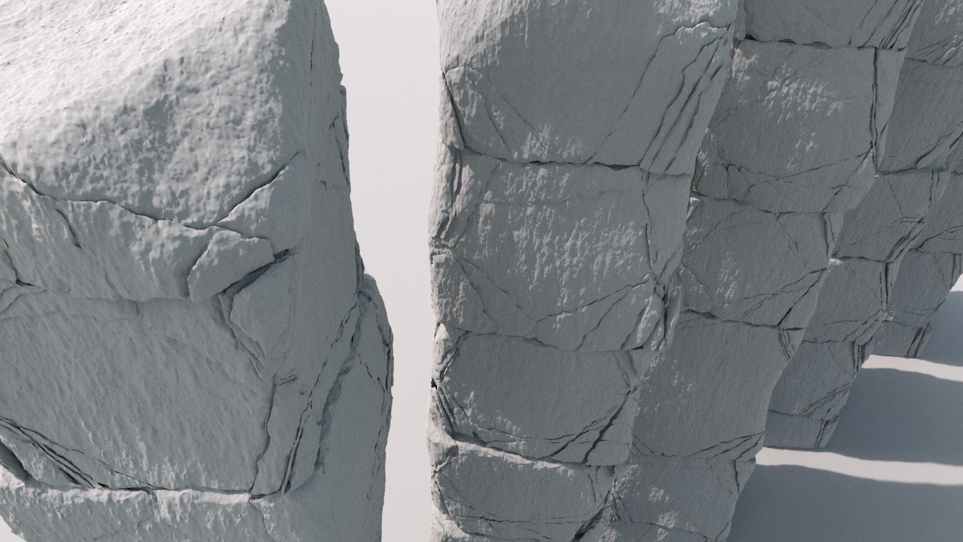 Ancent Columns Square 3D Model - TurboSquid 1833844