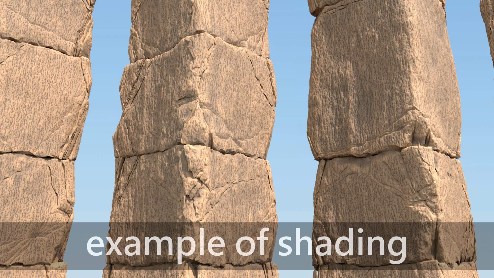 Ancent Columns Square 3D Model - TurboSquid 1833844