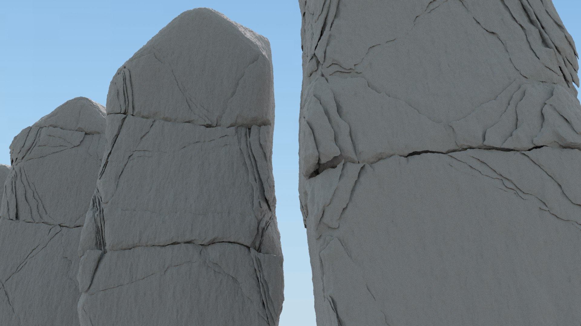 Ancent Columns Square 3D Model - TurboSquid 1833844