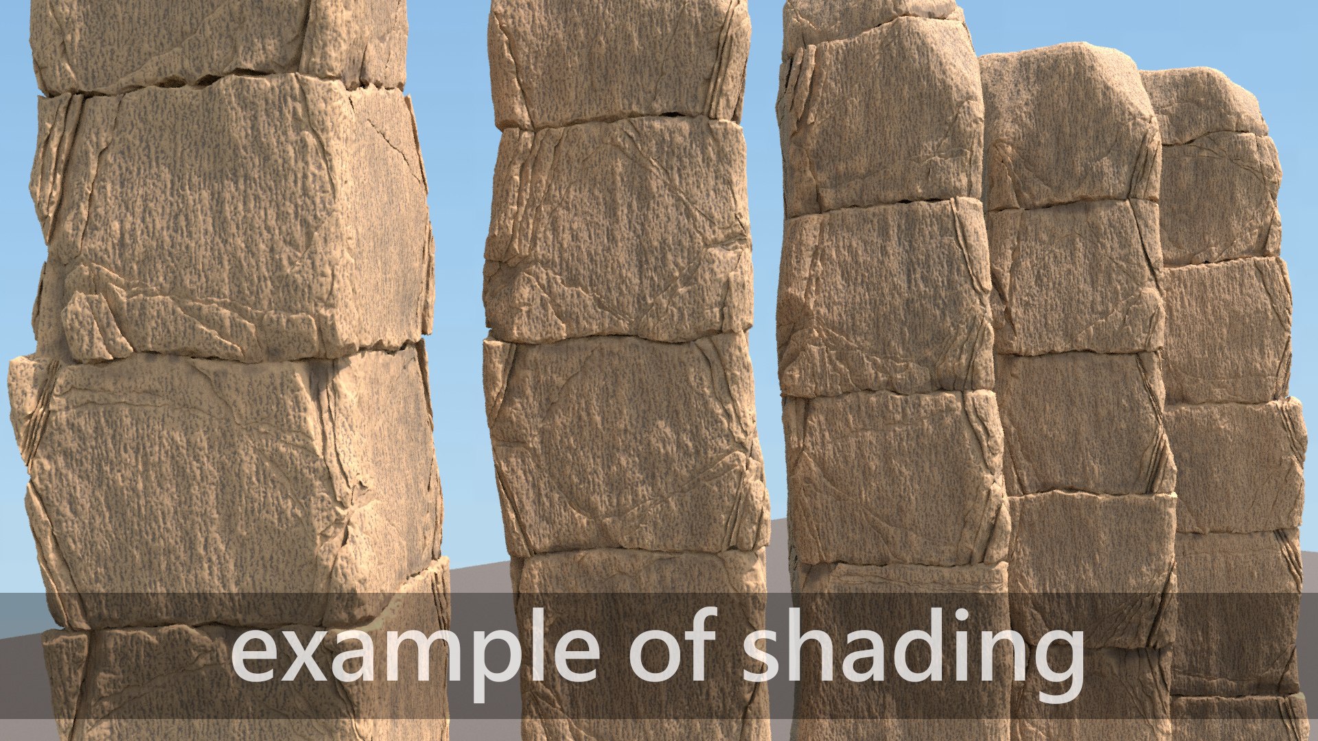 Ancent Columns Square 3D Model - TurboSquid 1833844