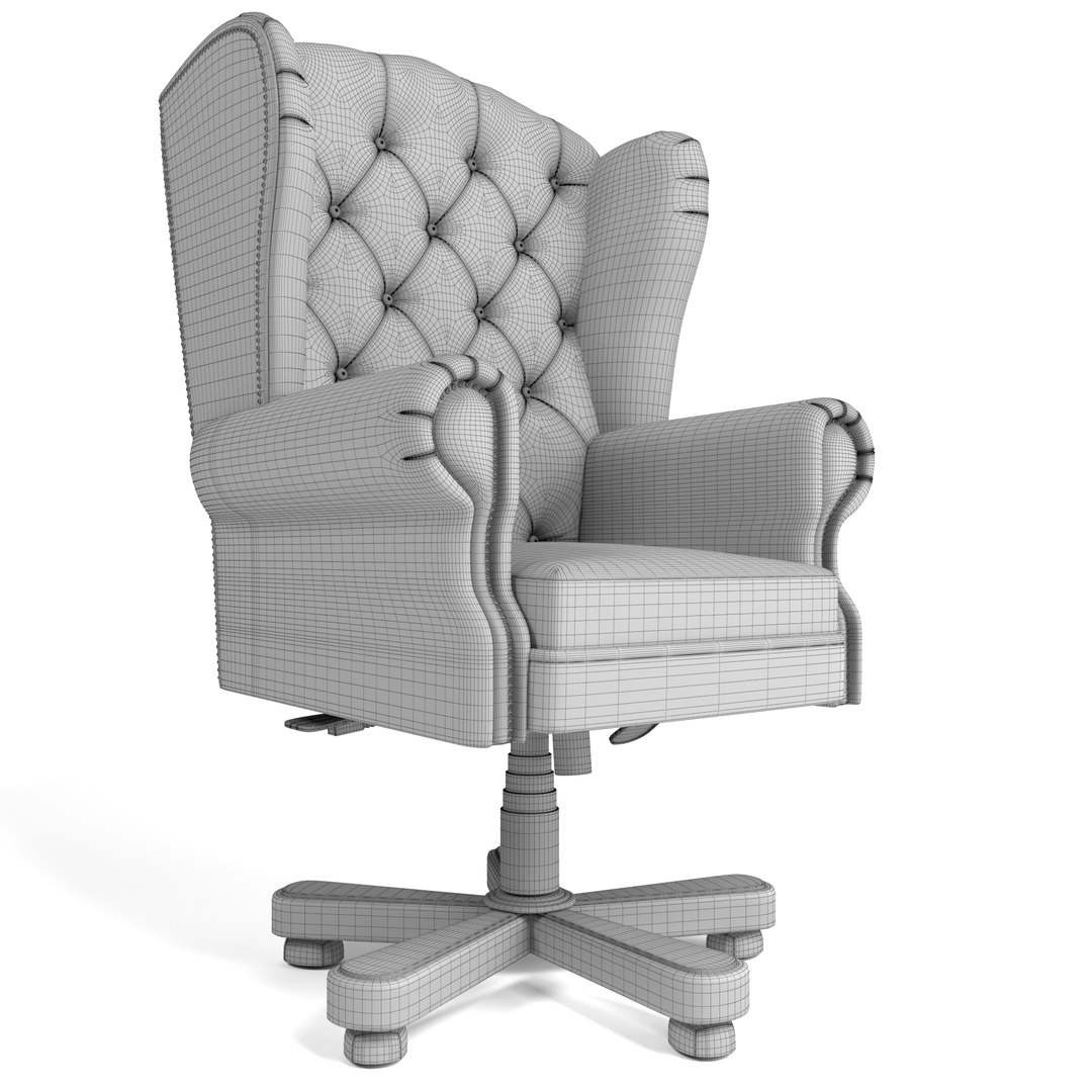 Chair Of President Volodymyr Zelenskyi 3D Model - TurboSquid 2029646