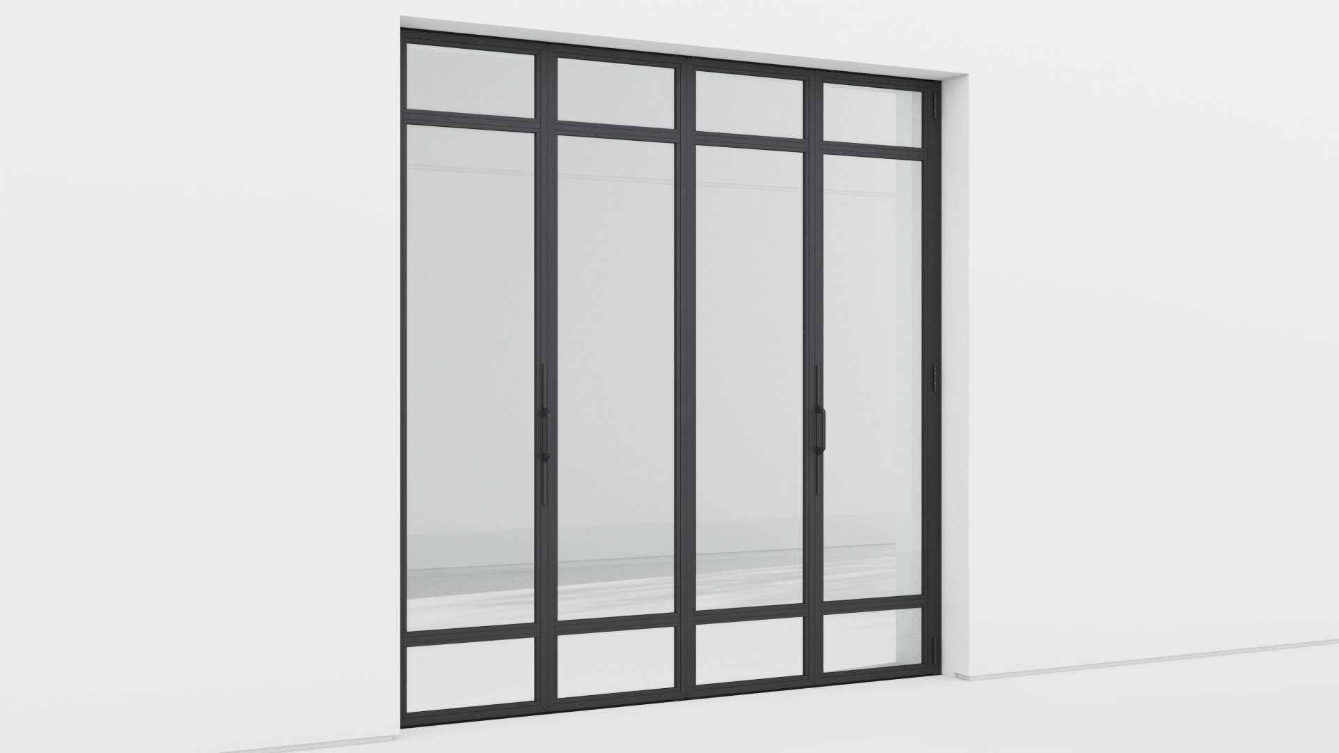 3D Aluminium Door 319 - TurboSquid 2059980