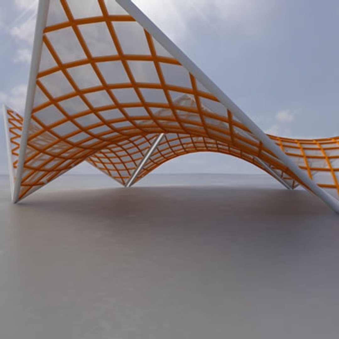 membrane structure super 03 3d 3ds
