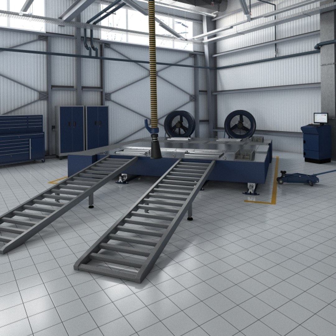 Big Hd Car Service 3D Model - TurboSquid 1376606