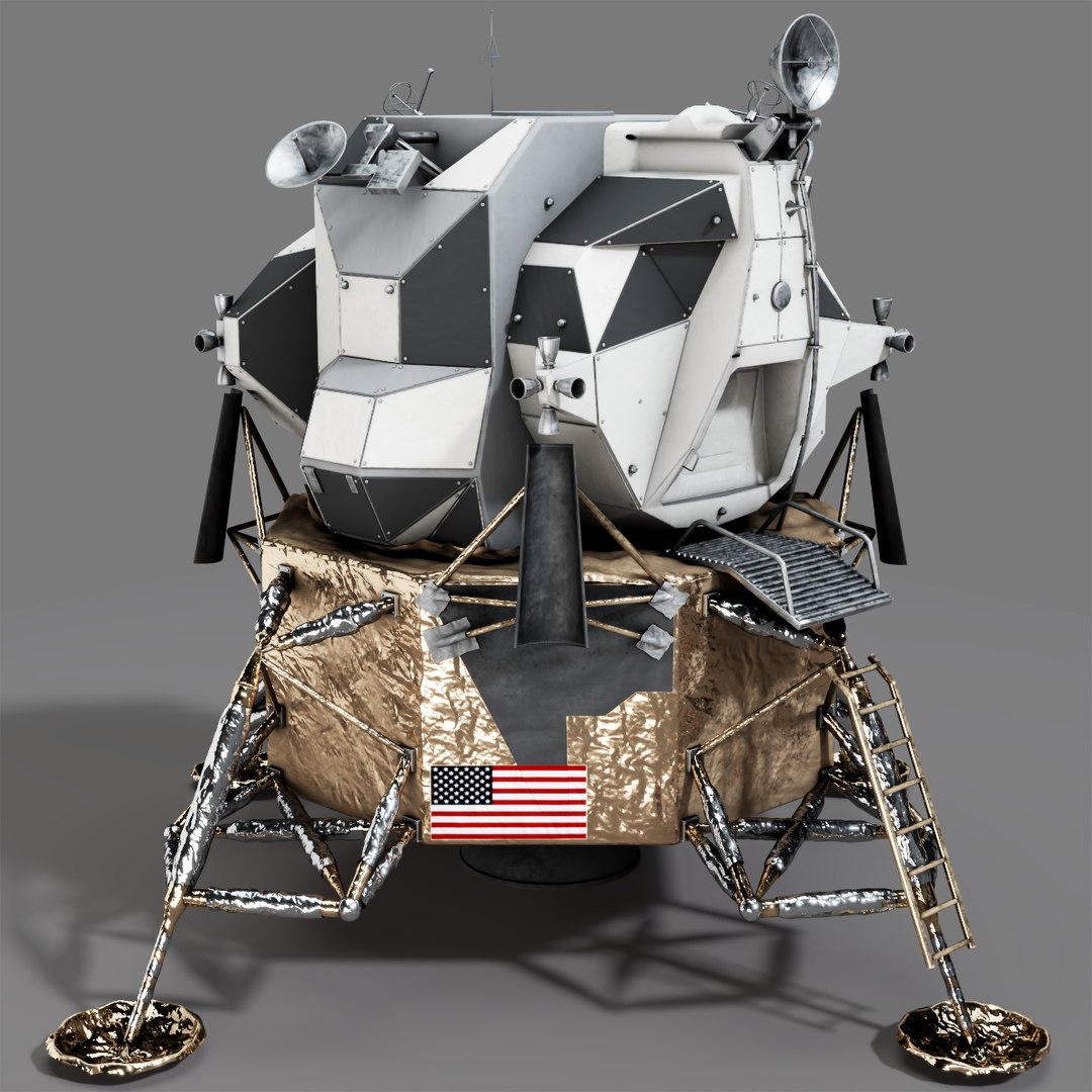 Apollo Lunar Module 3D Model - TurboSquid 2189886