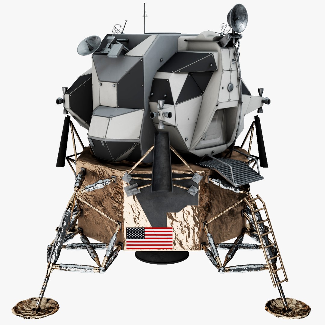 Apollo Lunar Module 3D Model - TurboSquid 2189886