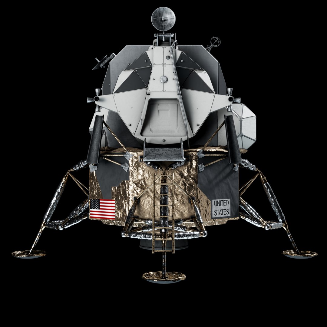 Apollo Lunar Module 3D Model - TurboSquid 2189886