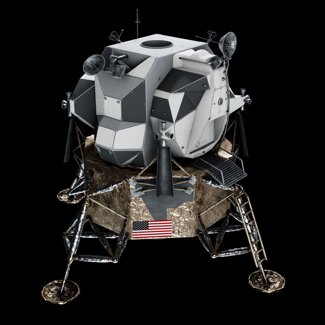Apollo Lunar Module 3D Model - TurboSquid 2189886