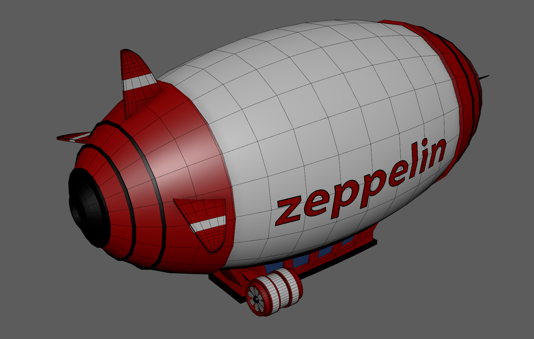 Free 3D model zeppelin craft - TurboSquid 1624221