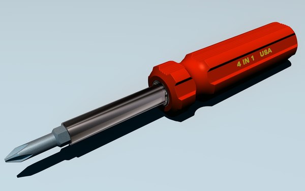 screw driver 3d model