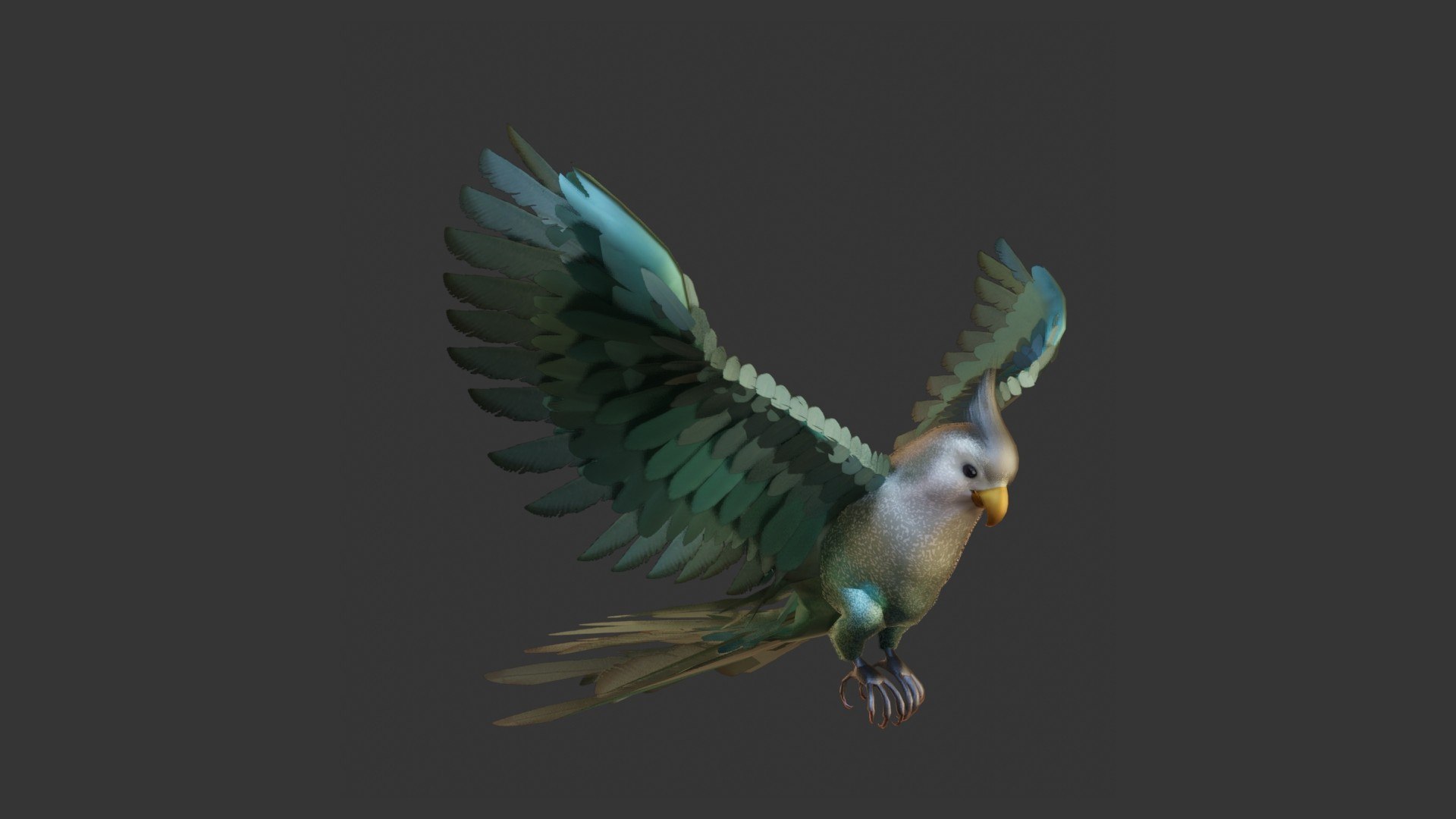 3D model Parrot Pack of 7 Rigged - TurboSquid 2076915