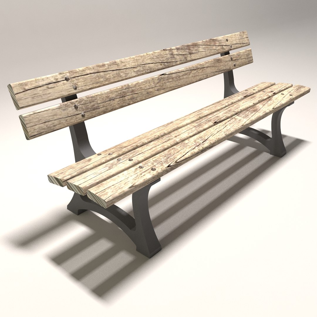 Architectural Bench 3d 3ds