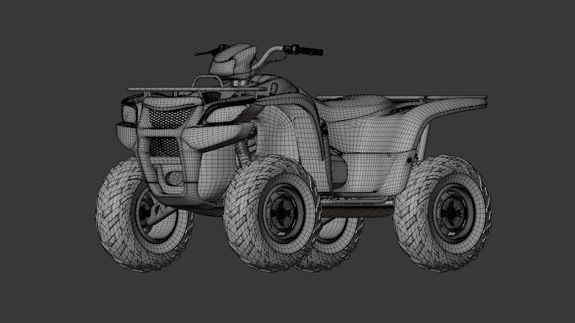 3D ATV Quad Bike Model - TurboSquid 2428290