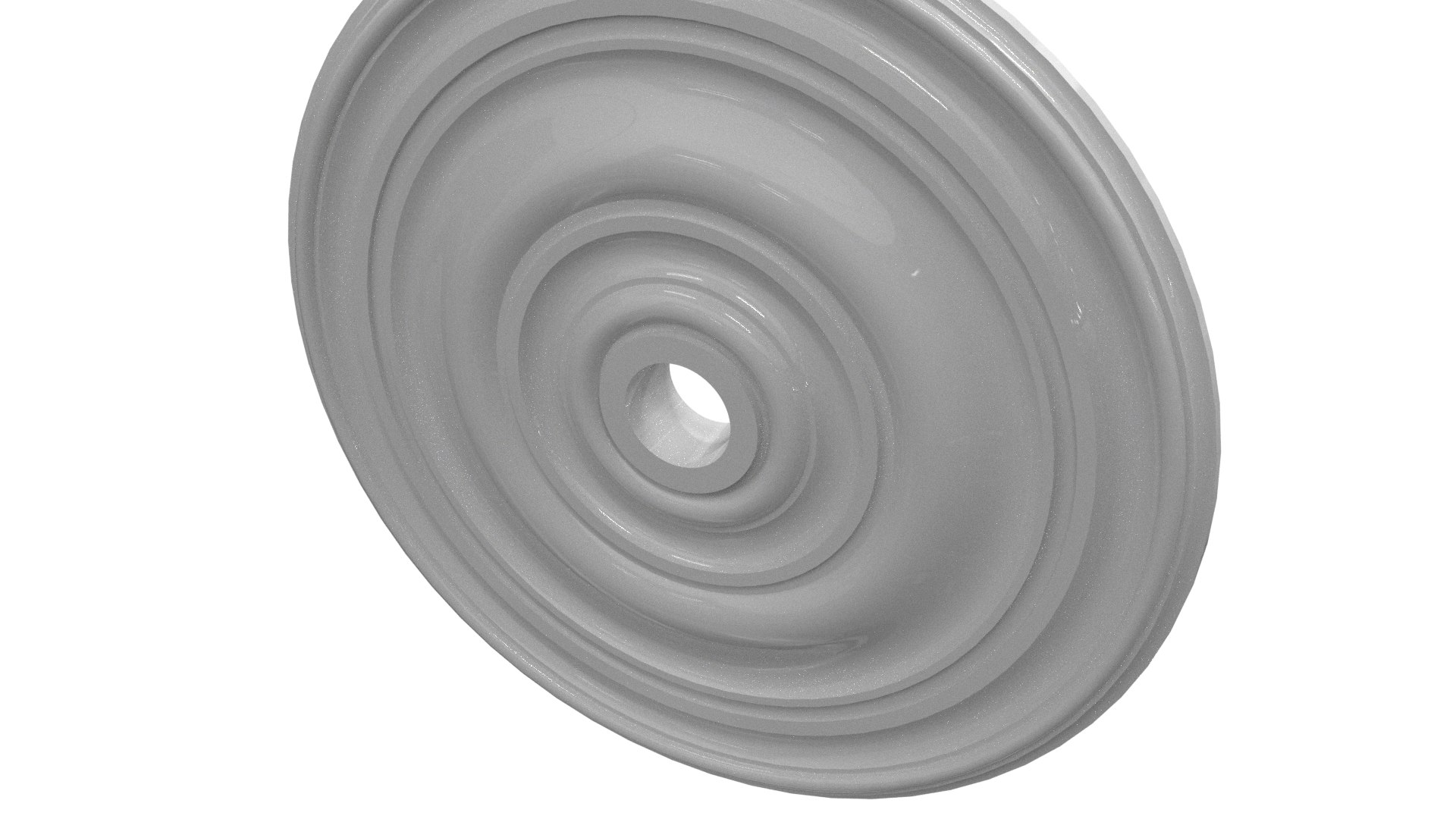 3D Ceiling Sockets Gypsum Plaster DR291 3D Model - TurboSquid 2094955