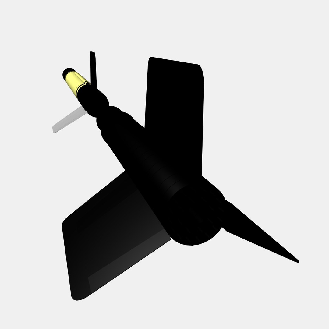 3d Sounding Rocket Wac Corporal Model